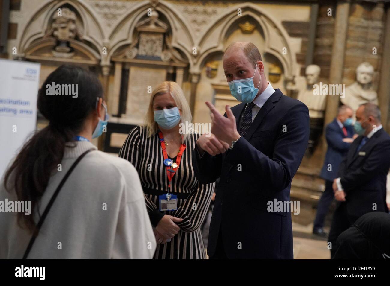 The Duke of Cambridge, with chief nurse at Chelsea and Westminster ...