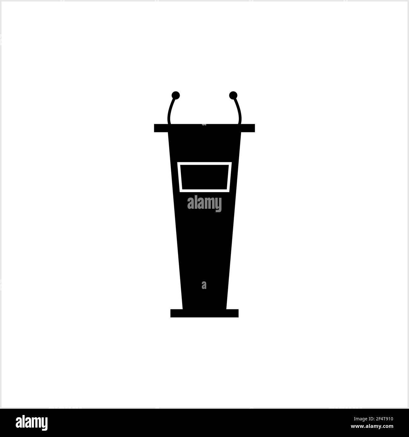 White podium vector vectors hi-res stock photography and images - Alamy