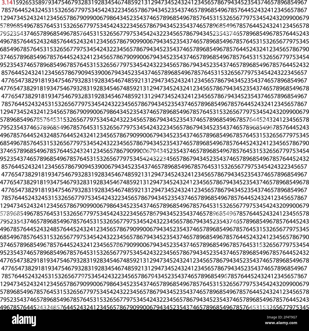 Pi sign outline Stock Vector Images - Alamy