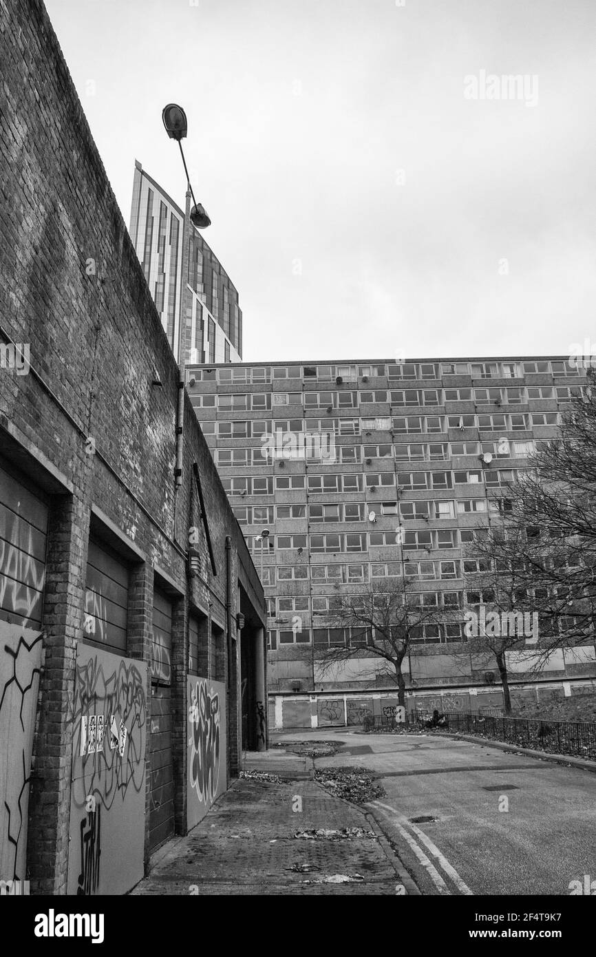 LONDON, UK. 3rd March 2013. The Heygate Estate. The estate was ...