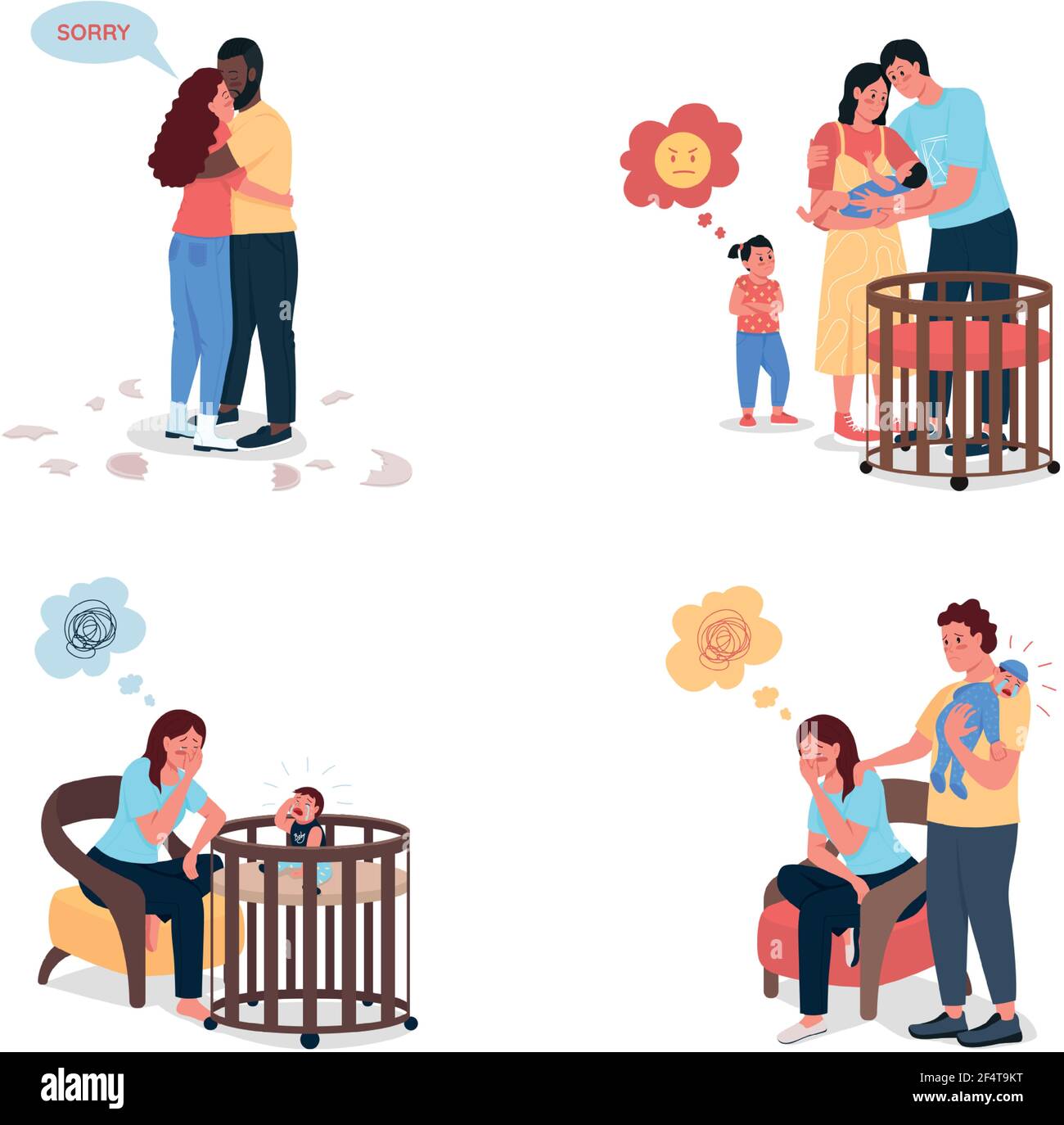 Cradle clipart Stock Vector Images - Alamy