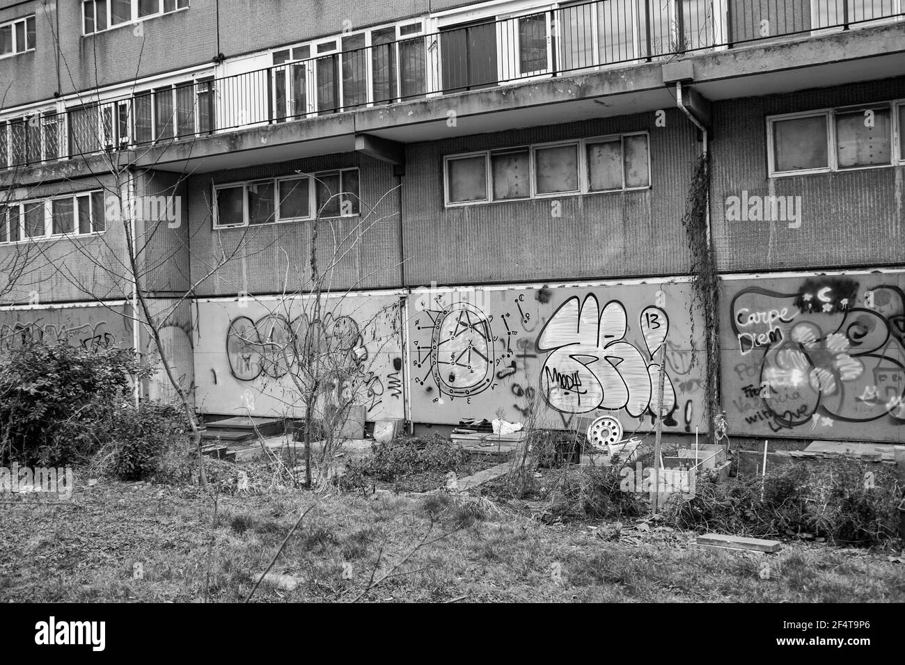 LONDON, UK. 3rd March 2013. The Heygate Estate. The estate was ...