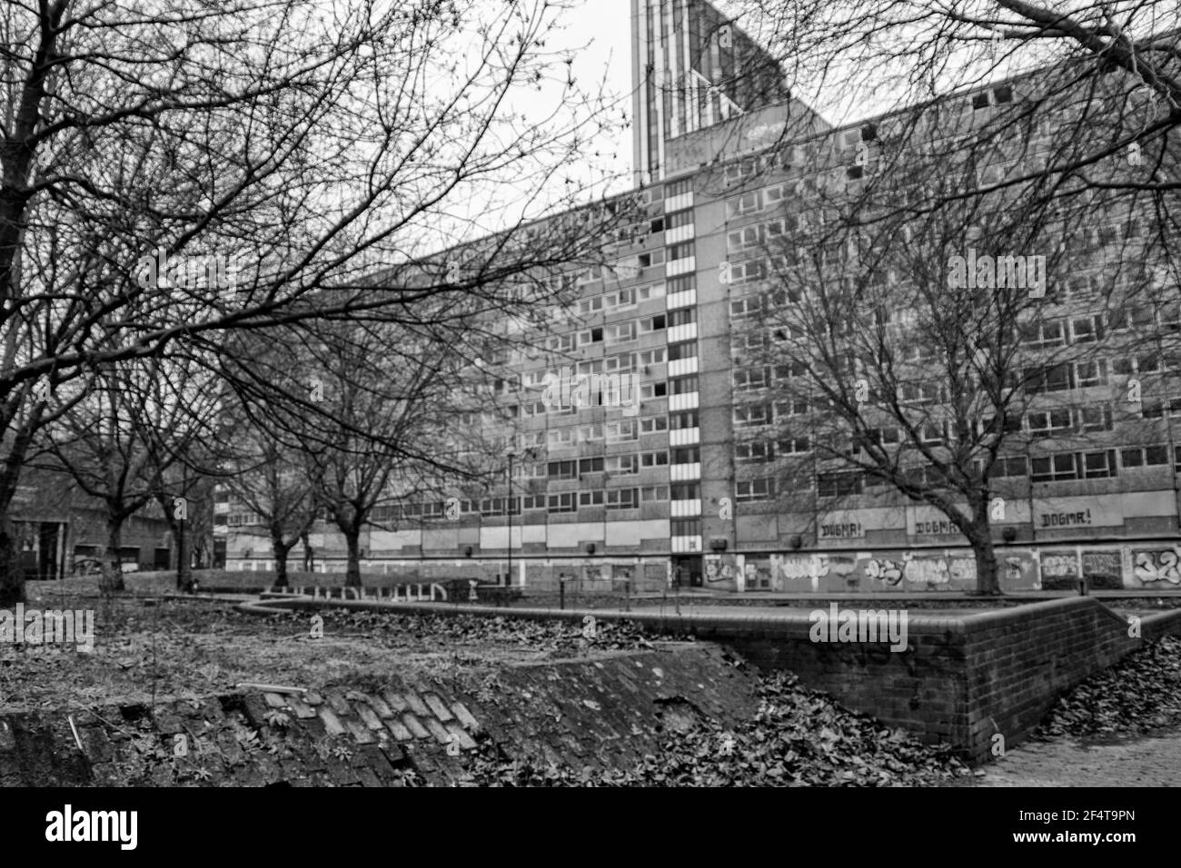 LONDON, UK. 3rd March 2013. The Heygate Estate. The estate was ...