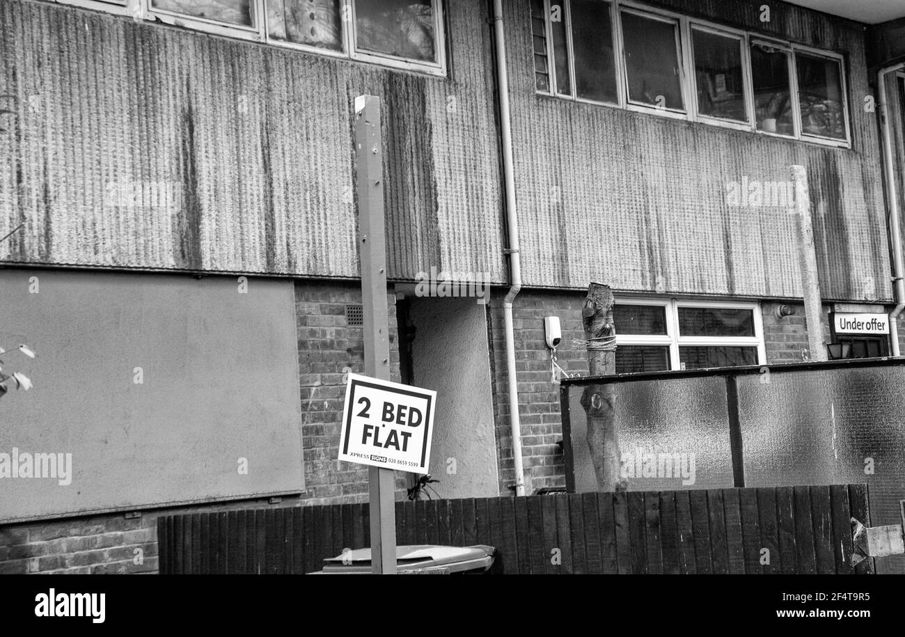 LONDON, UK. 3rd March 2013. The Heygate Estate. The estate was ...