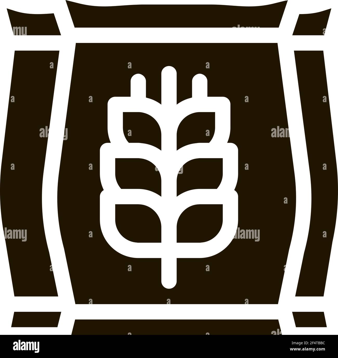 Bags of wheat Stock Vector Images - Alamy