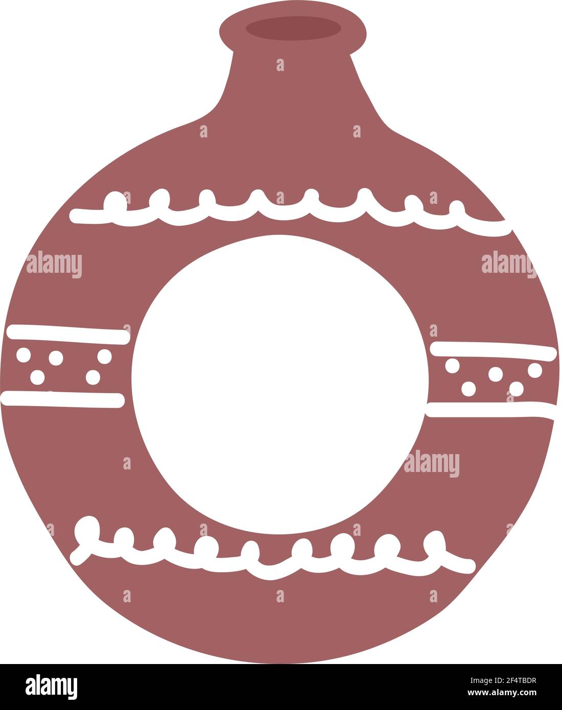 abstract art ceramic jar icon Stock Vector Image & Art - Alamy