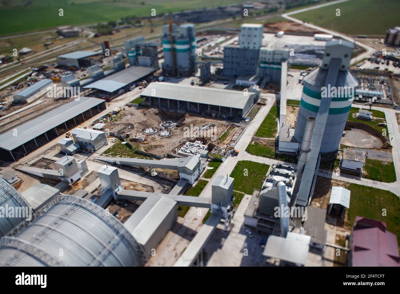 Standard Cement plant. Development of new industrial buildings ...