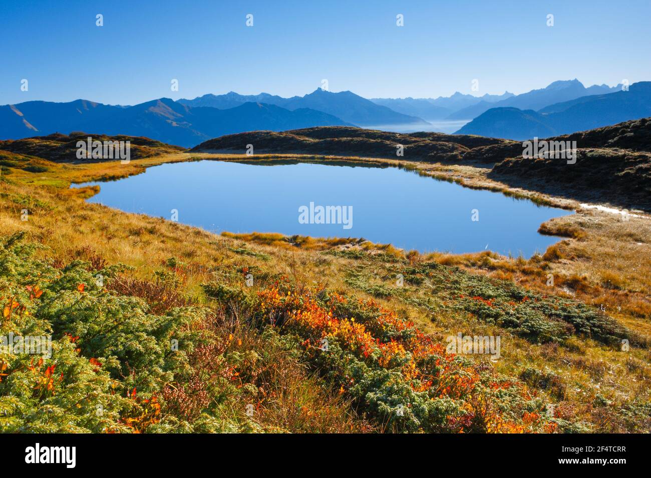 geography / travel, Switzerland, tarn in Buendner Alps, Grisons ...