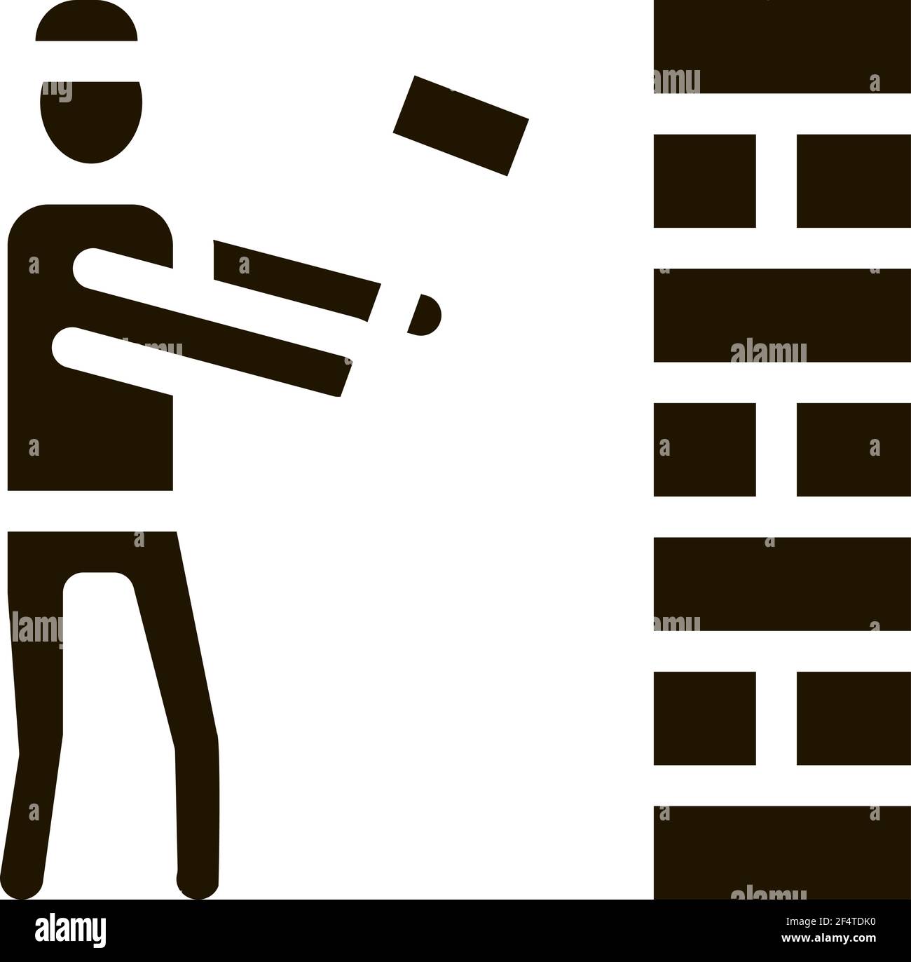 Man demolishing wall hi-res stock photography and images - Alamy