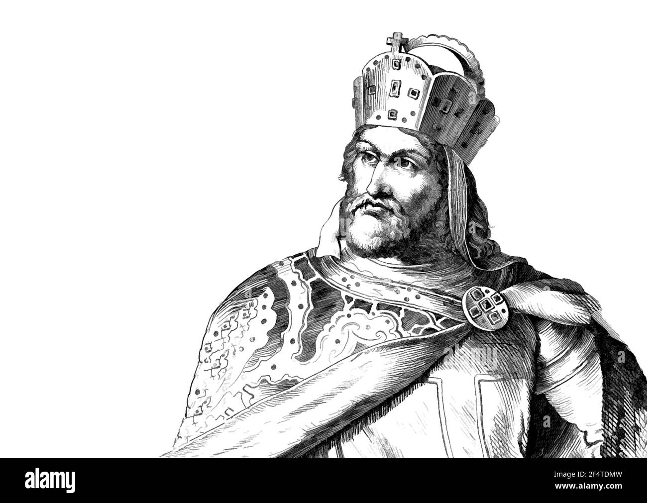 Frederick I, Frederick Barbarossa, Friedrich I., 1122-1190, Holy Roman ...