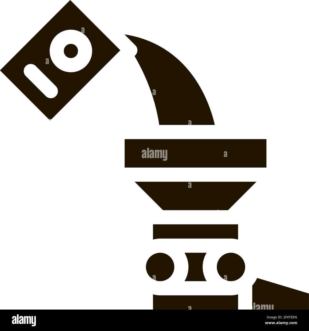 Adding Ingredient Icon Vector Glyph Illustration Stock Vector Image ...