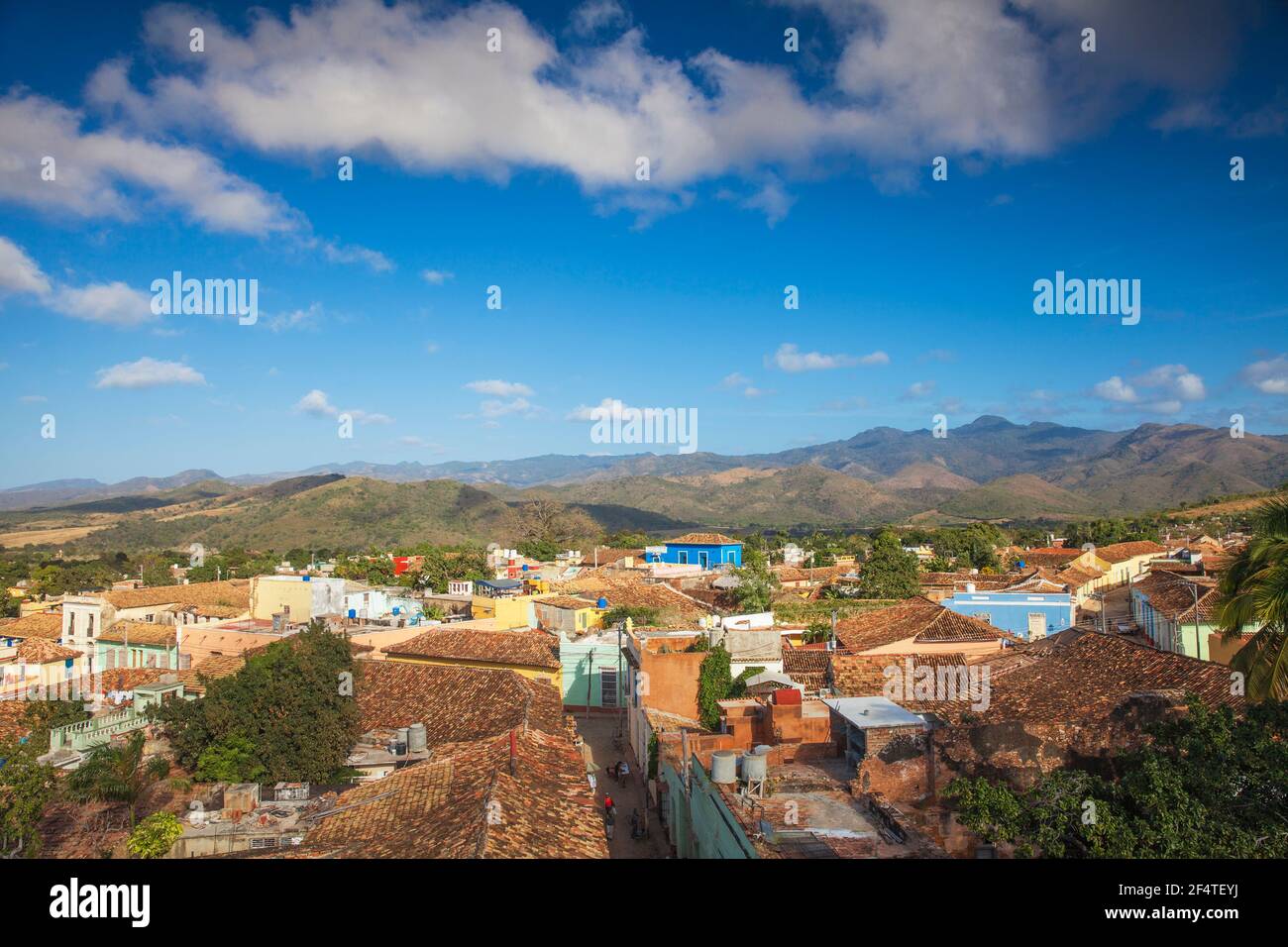 Cuba, Trinidad, View of Trinidad Stock Photo - Alamy