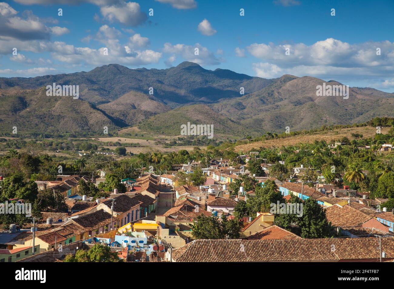Cuba, Trinidad, View of Trinidad Stock Photo - Alamy