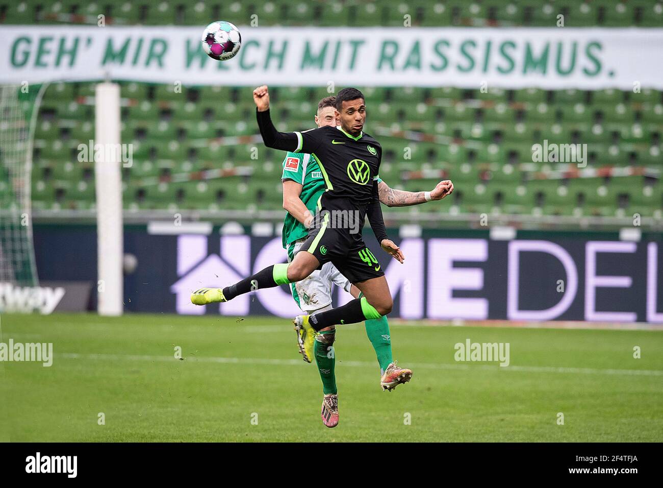 Anti racism football banner hi-res stock photography and images - Alamy