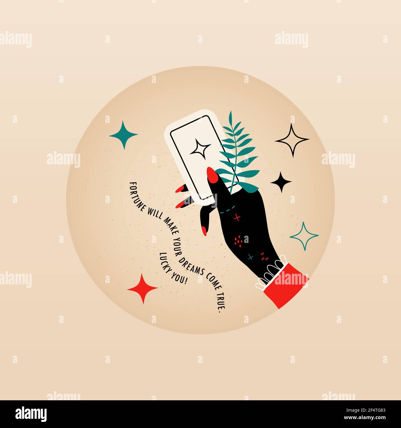 tarot cards vector concept Stock Vector Image & Art - Alamy