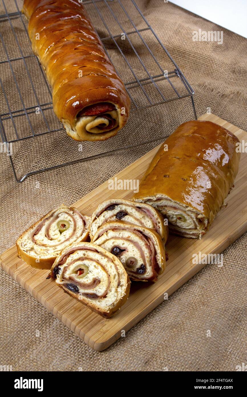 Pan de jamon venezuela hi-res stock photography and images - Alamy