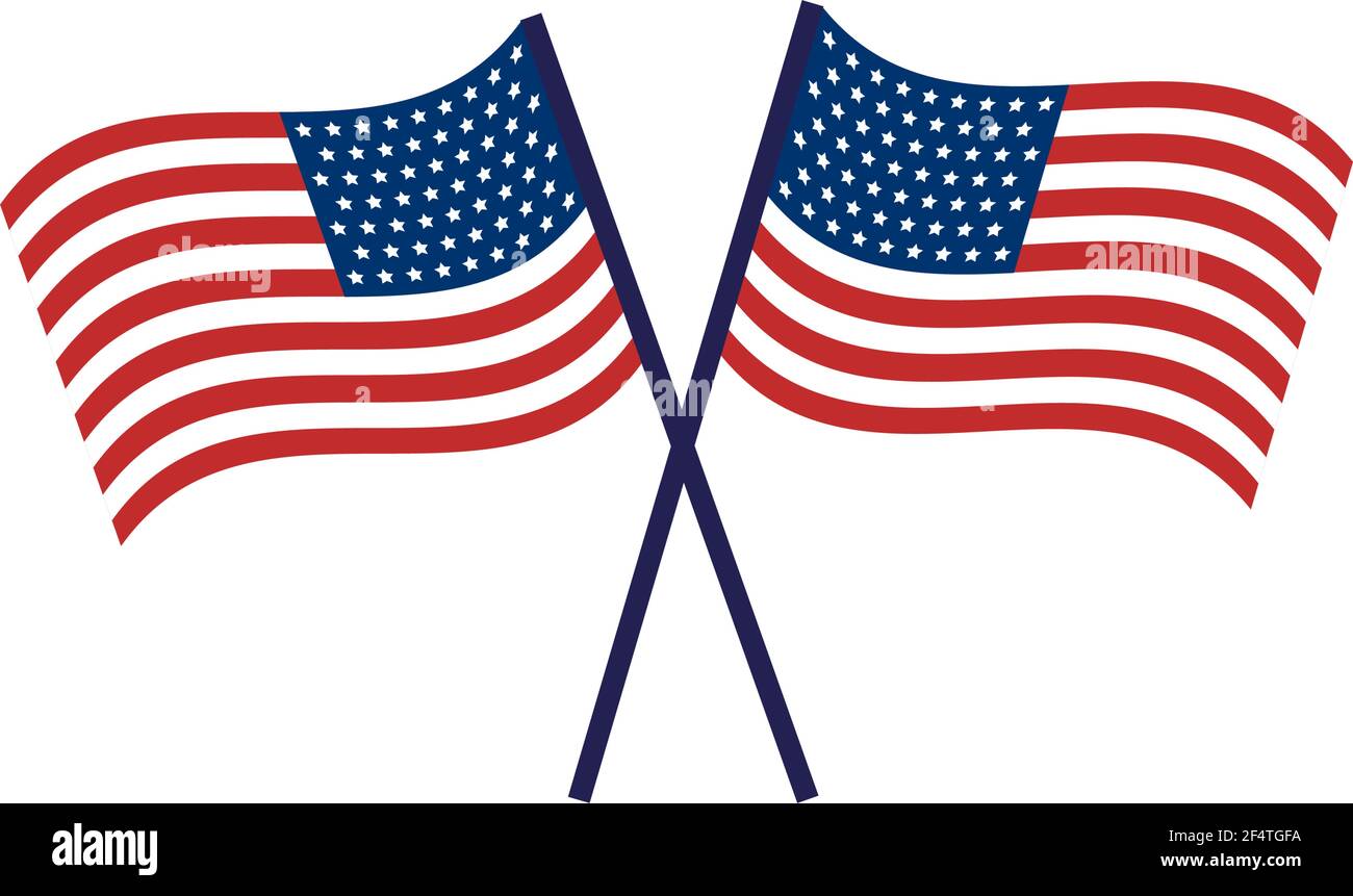 Flags and poles Stock Vector Images - Alamy