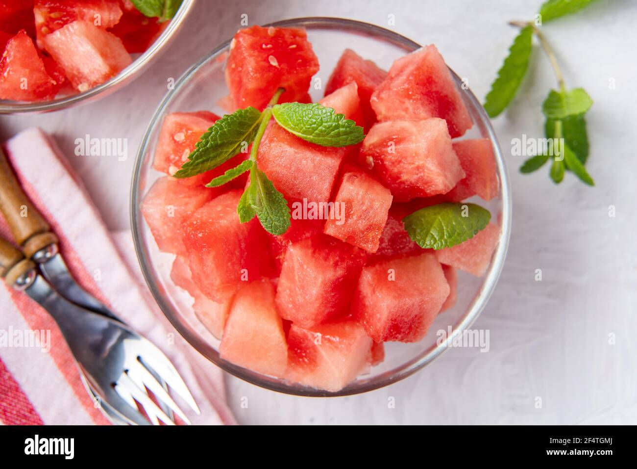 Watermelon cut pieces hi-res stock photography and images - Alamy