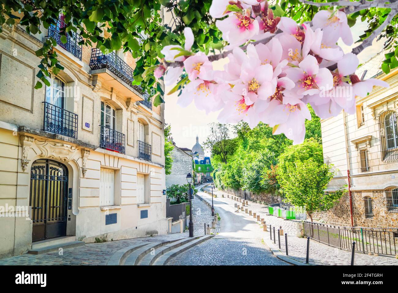 cityscape Mont Matre , Paris, France Stock Photo - Alamy