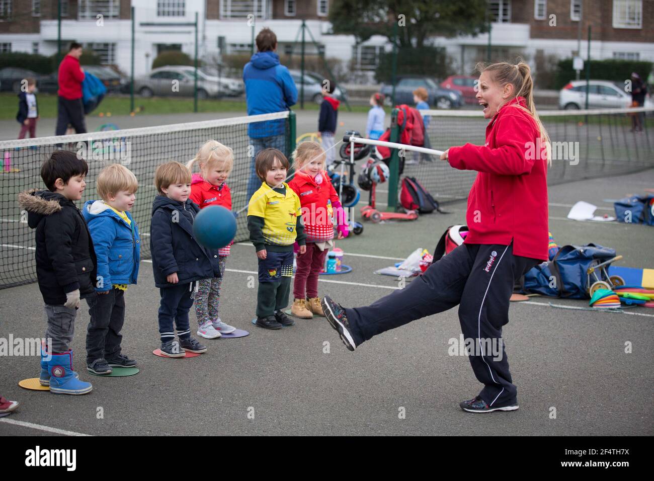 'Playball' children's activity class on Clapham Common, Southwest ...