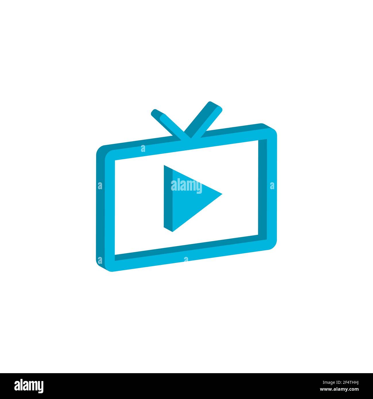 Tv symbol hi-res stock photography and images - Alamy