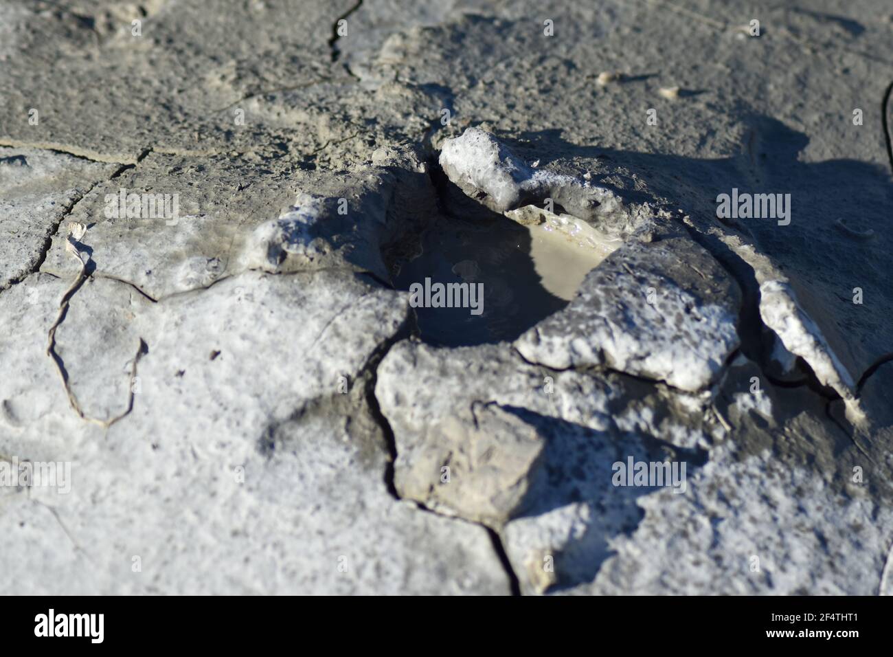 volcano eruption of clay, high quality image Stock Photo - Alamy