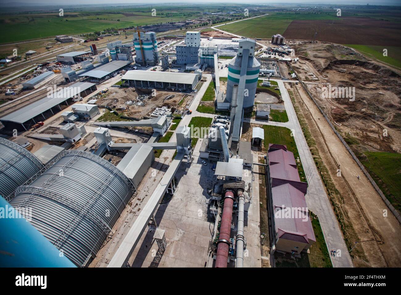 Standard Cement plant. Development of new industrial buildings ...