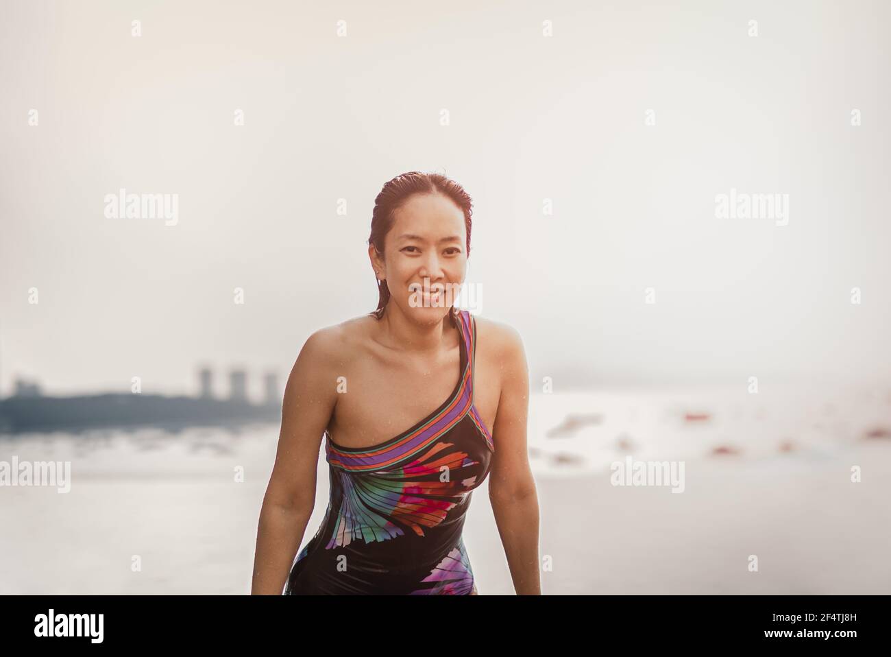 Asian bikini model hi-res stock photography and images - Alamy