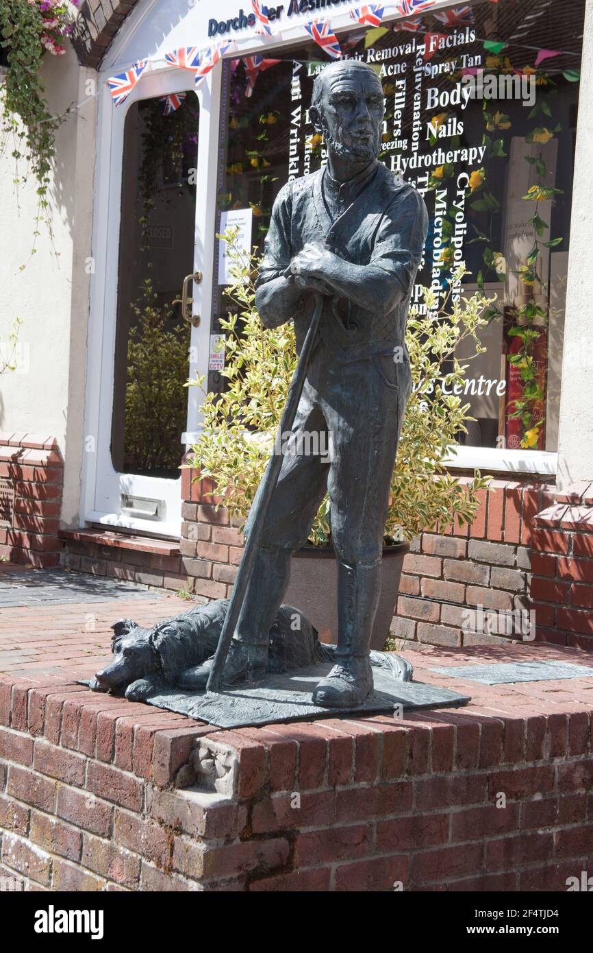 Shepherds and sheep statue hi-res stock photography and images - Alamy