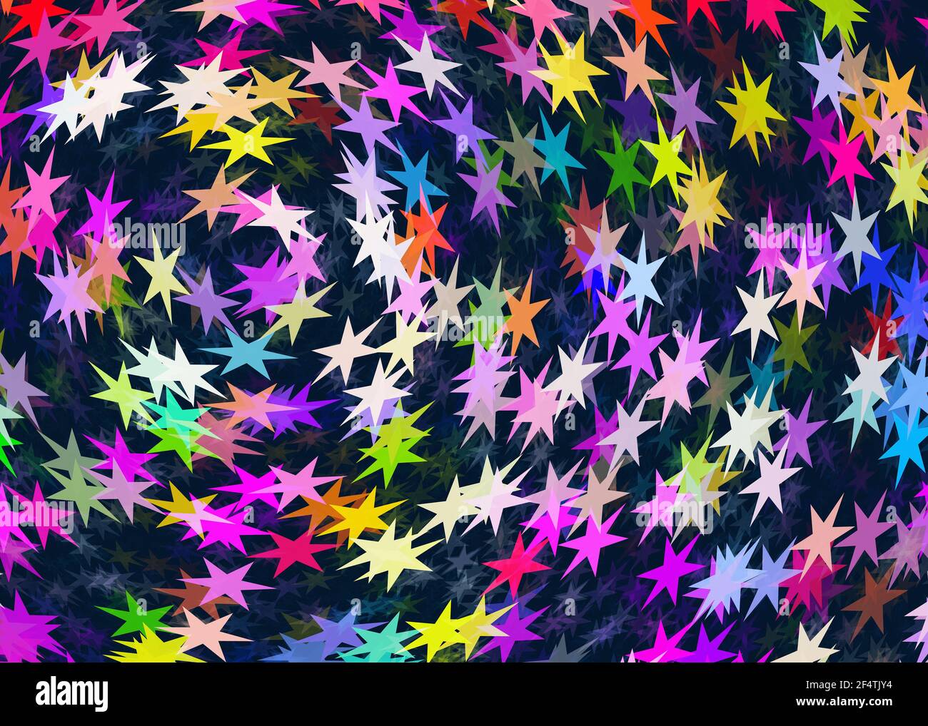 many multicolored stars backgrounds Stock Photo - Alamy