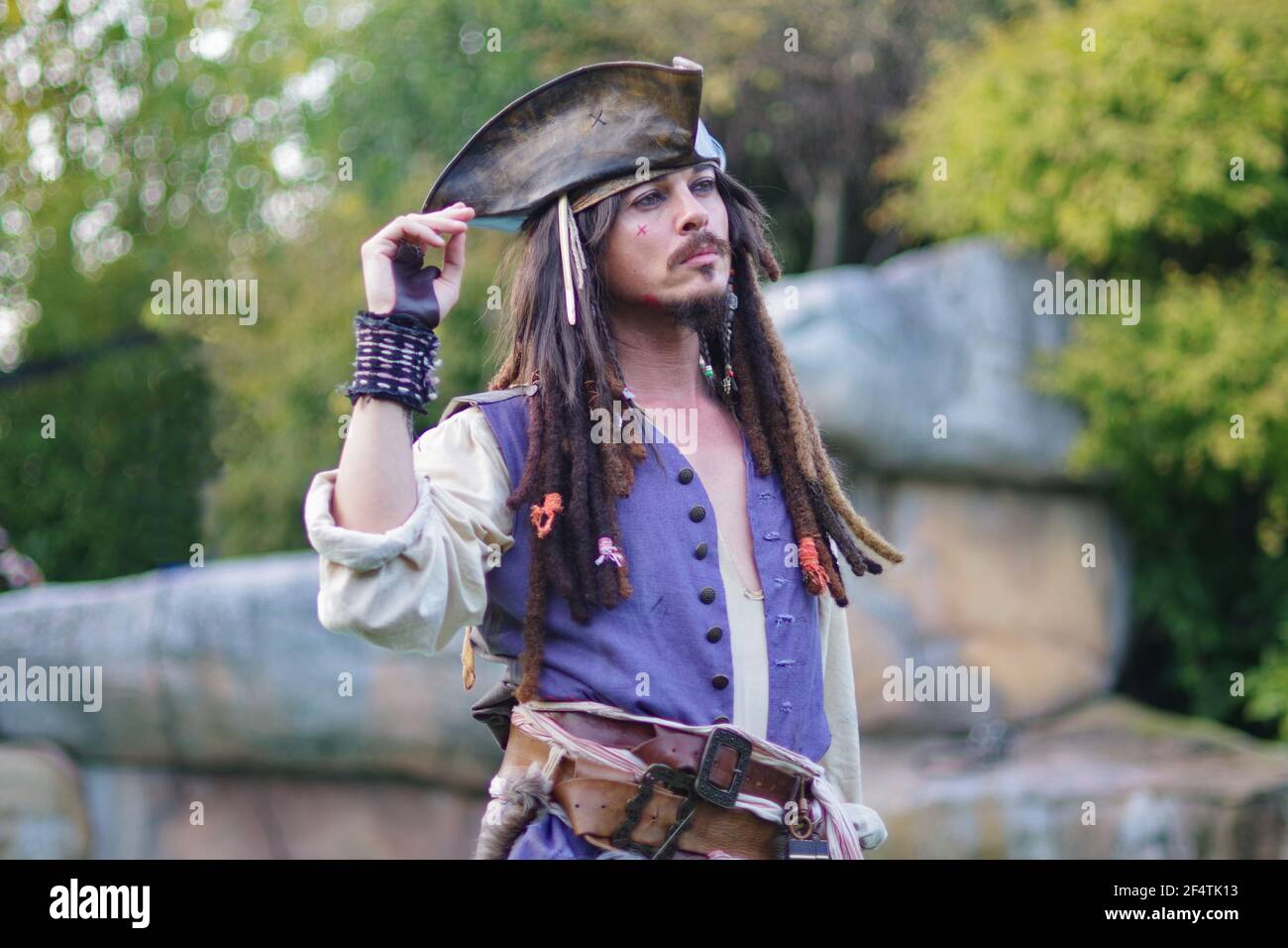 Pirates of the caribbean character hi-res stock photography and images ...