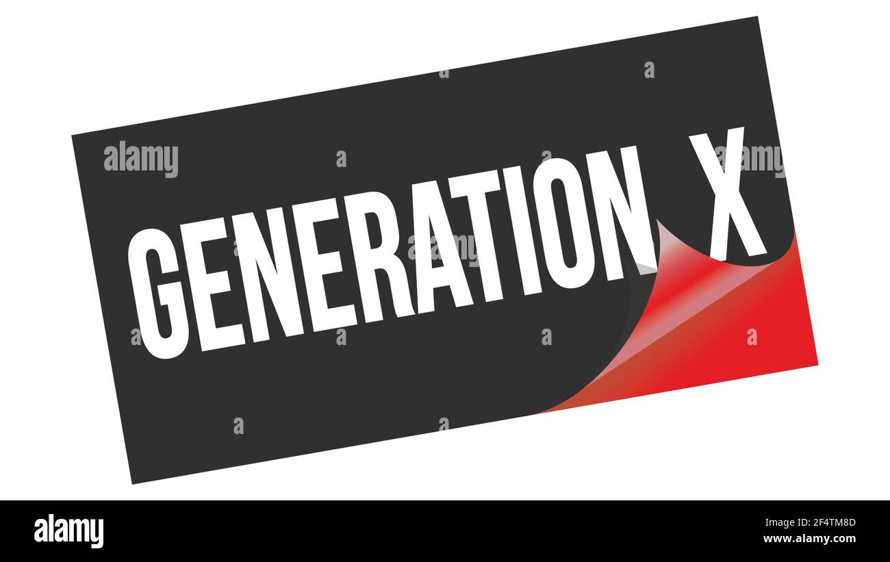 Generation x text hi-res stock photography and images - Alamy