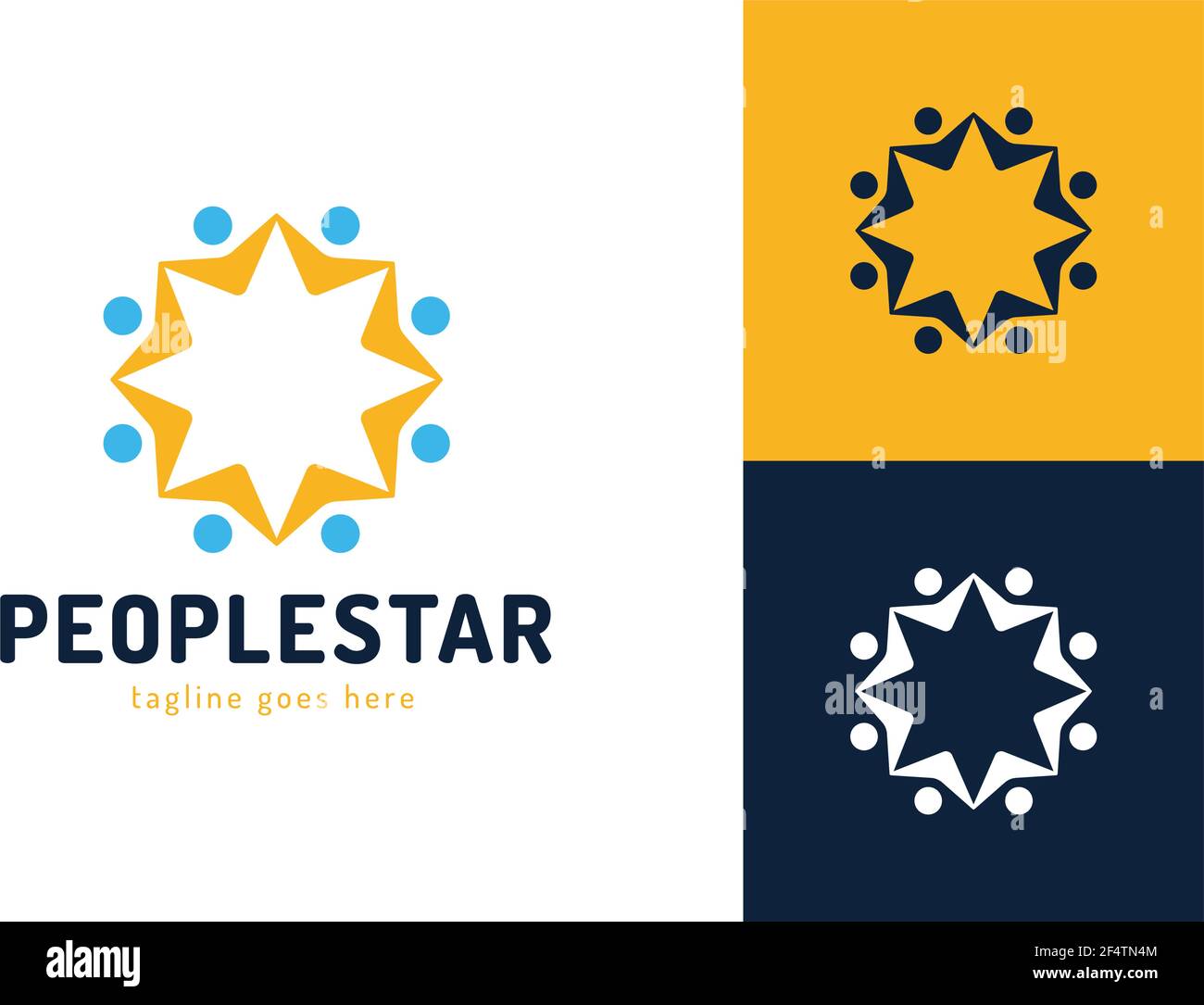 Community logo. Teamwork social logo. Partnership symbol. People ...