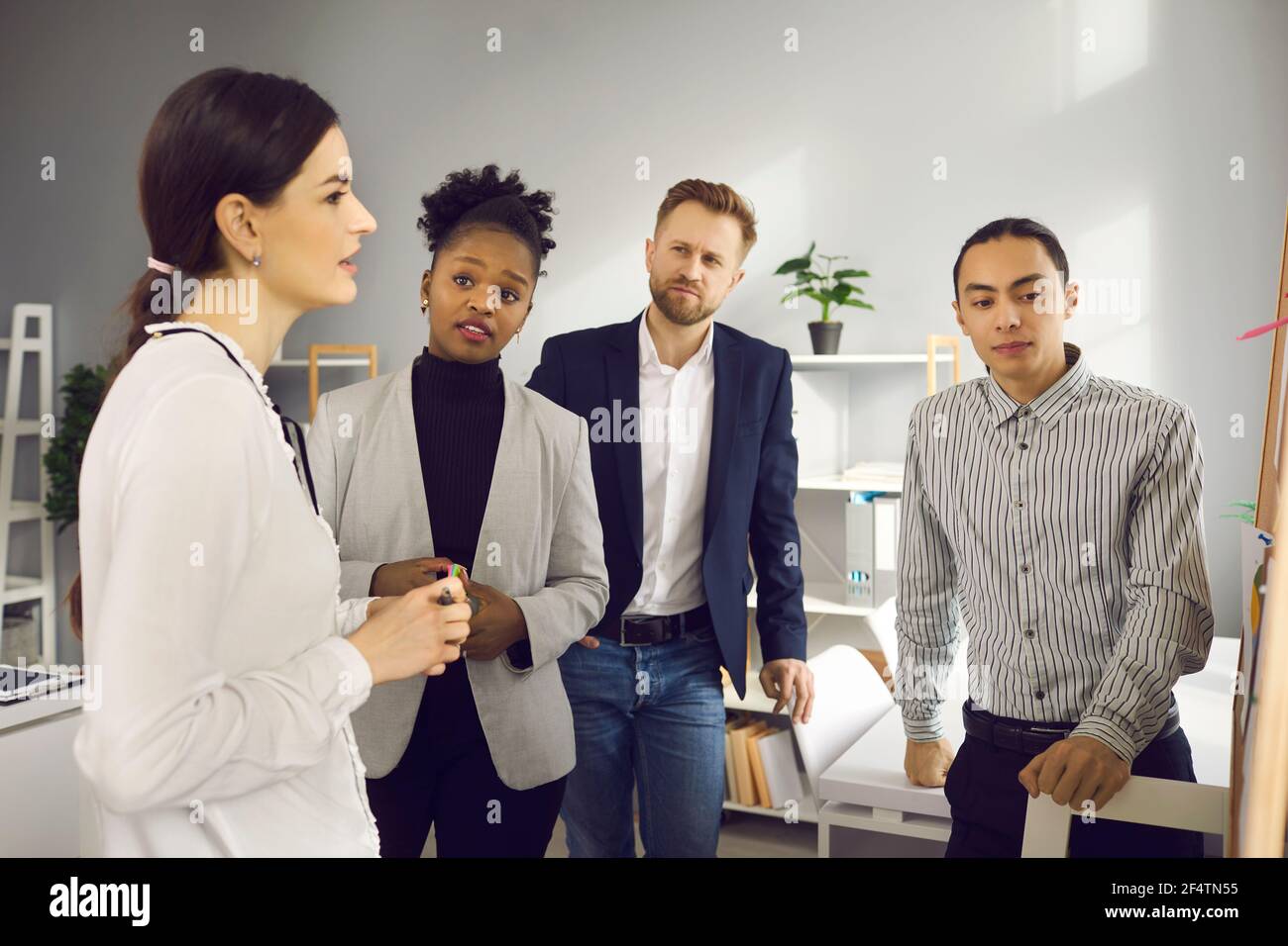 People Listening To Others