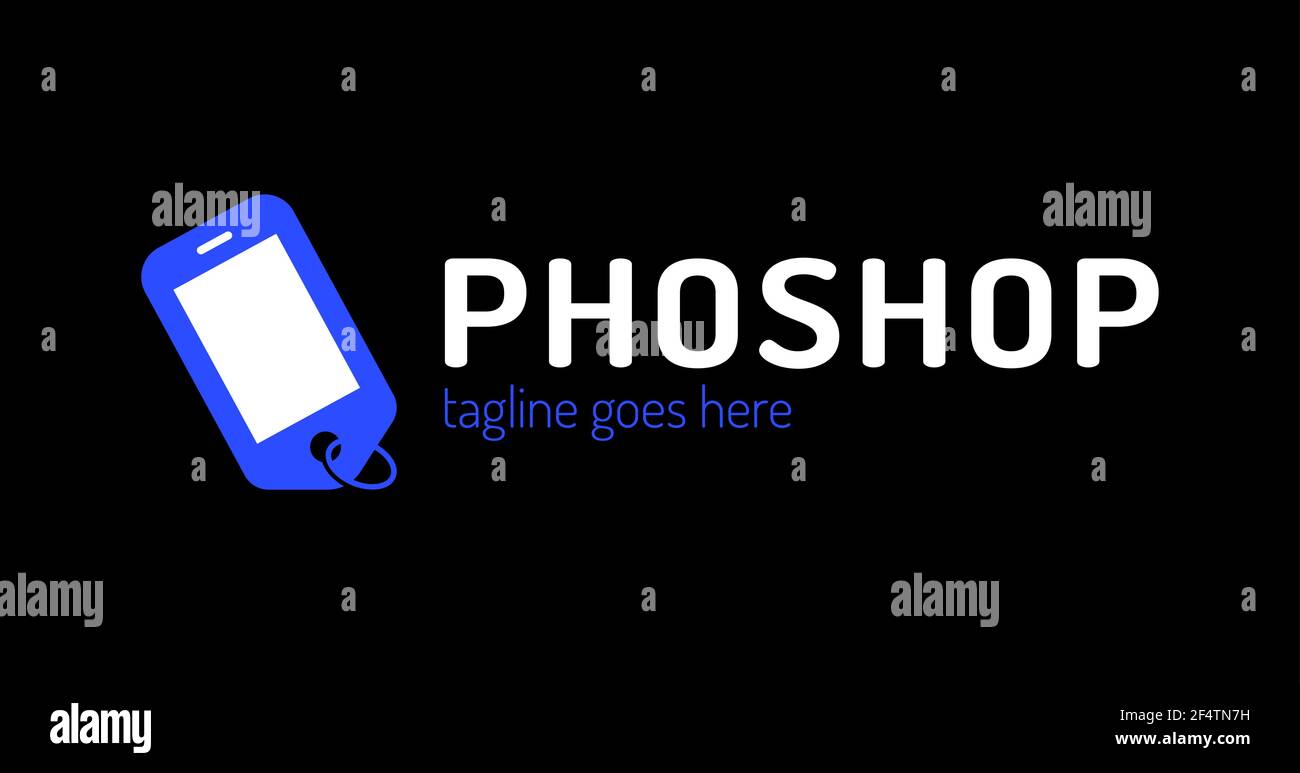 Smartphone Price tag logo template. Online Shop logo designs template ...