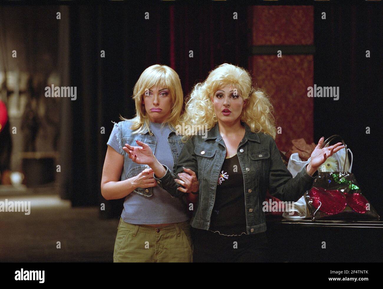 TONI COLLETTE and NIA VARDALOS in CONNIE AND CARLA (2004), directed by ...