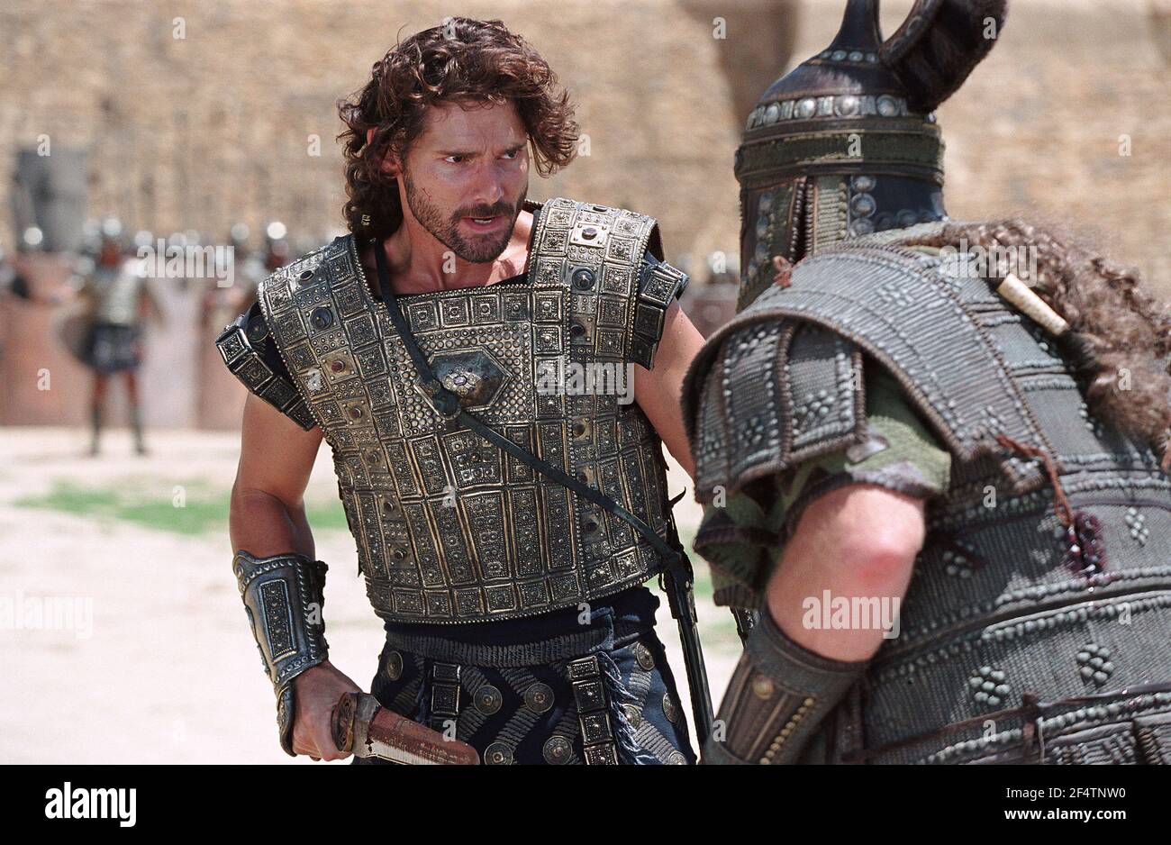 ERIC BANA in TROY (2004), directed by WOLFGANG PETERSEN. Credit: WARNER ...