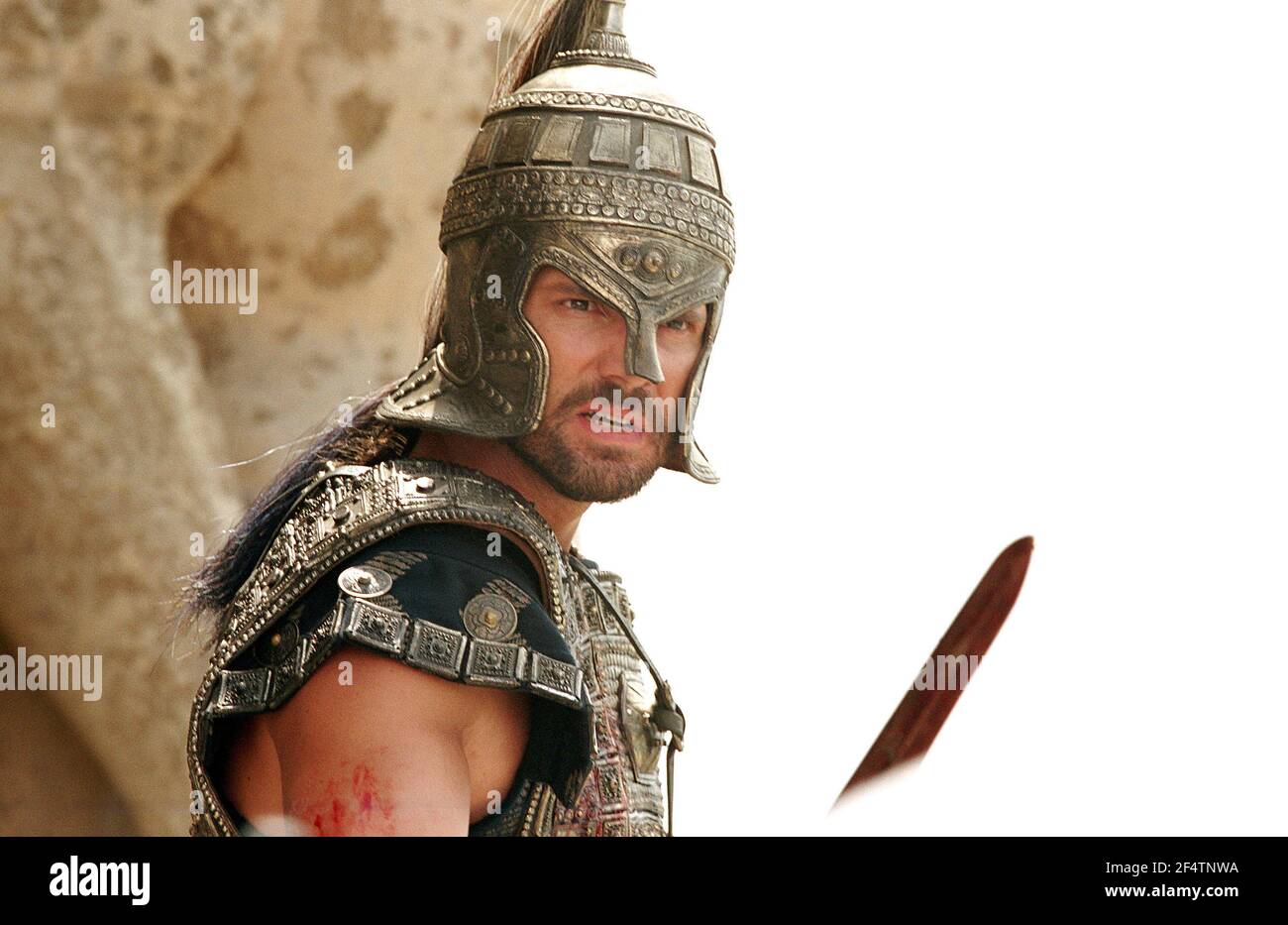 ERIC BANA in TROY (2004), directed by WOLFGANG PETERSEN. Credit: WARNER ...