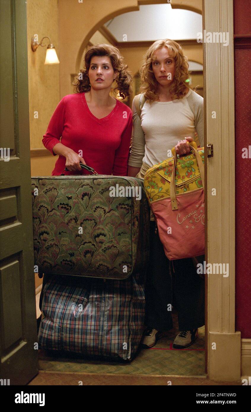 TONI COLLETTE and NIA VARDALOS in CONNIE AND CARLA (2004), directed by ...