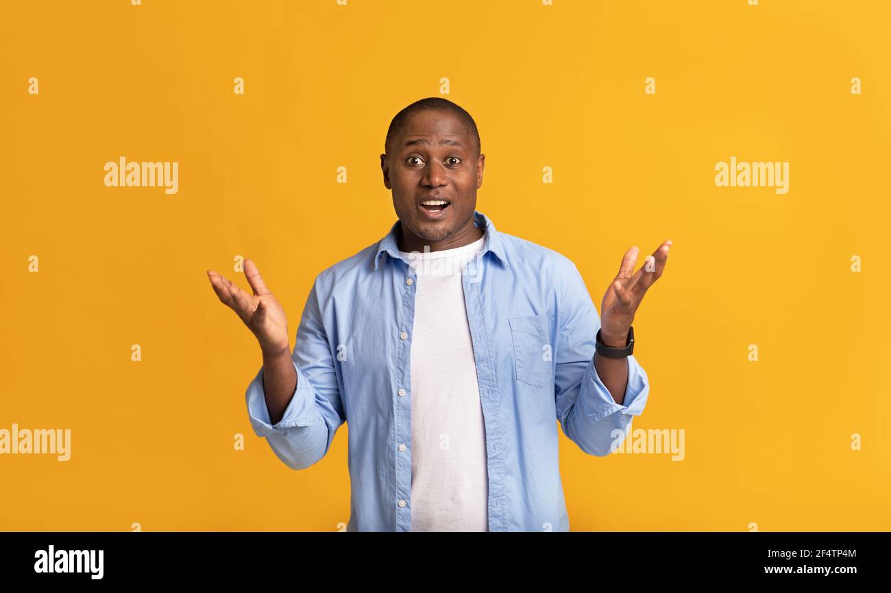 Human facial emotions, shock, confusion and anxious Stock Photo - Alamy