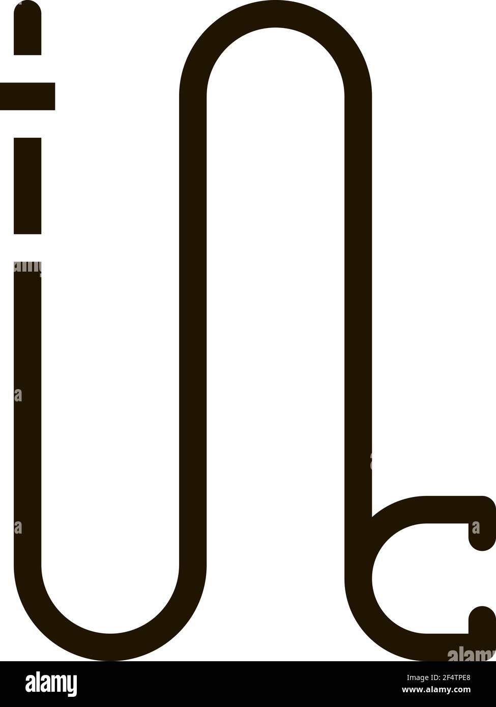 Tattoo Needle Icon Vector Glyph Illustration Stock Vector Image & Art ...