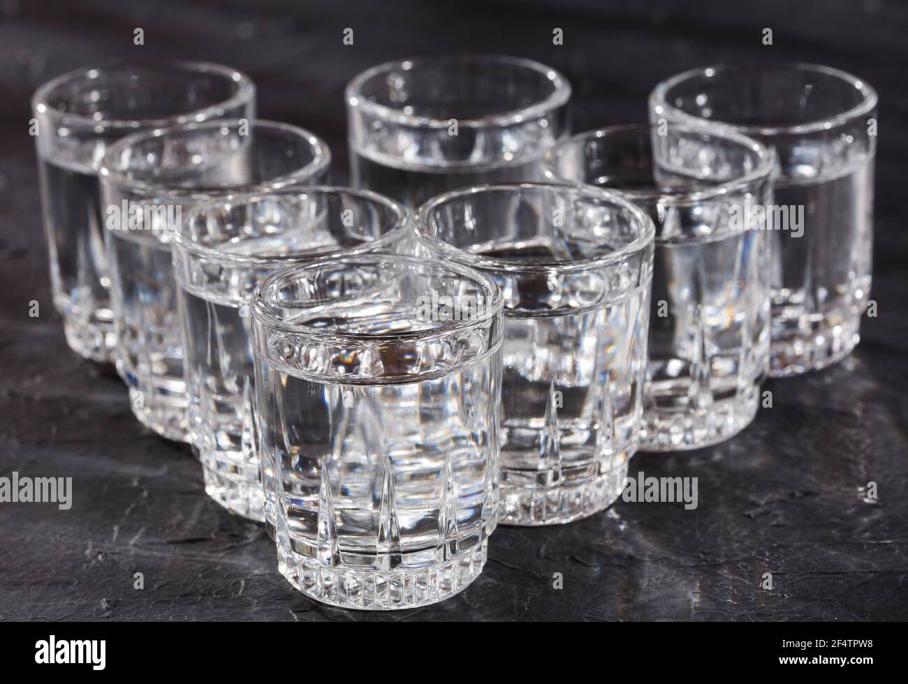 Eight glasses of water a day Stock Photo - Alamy