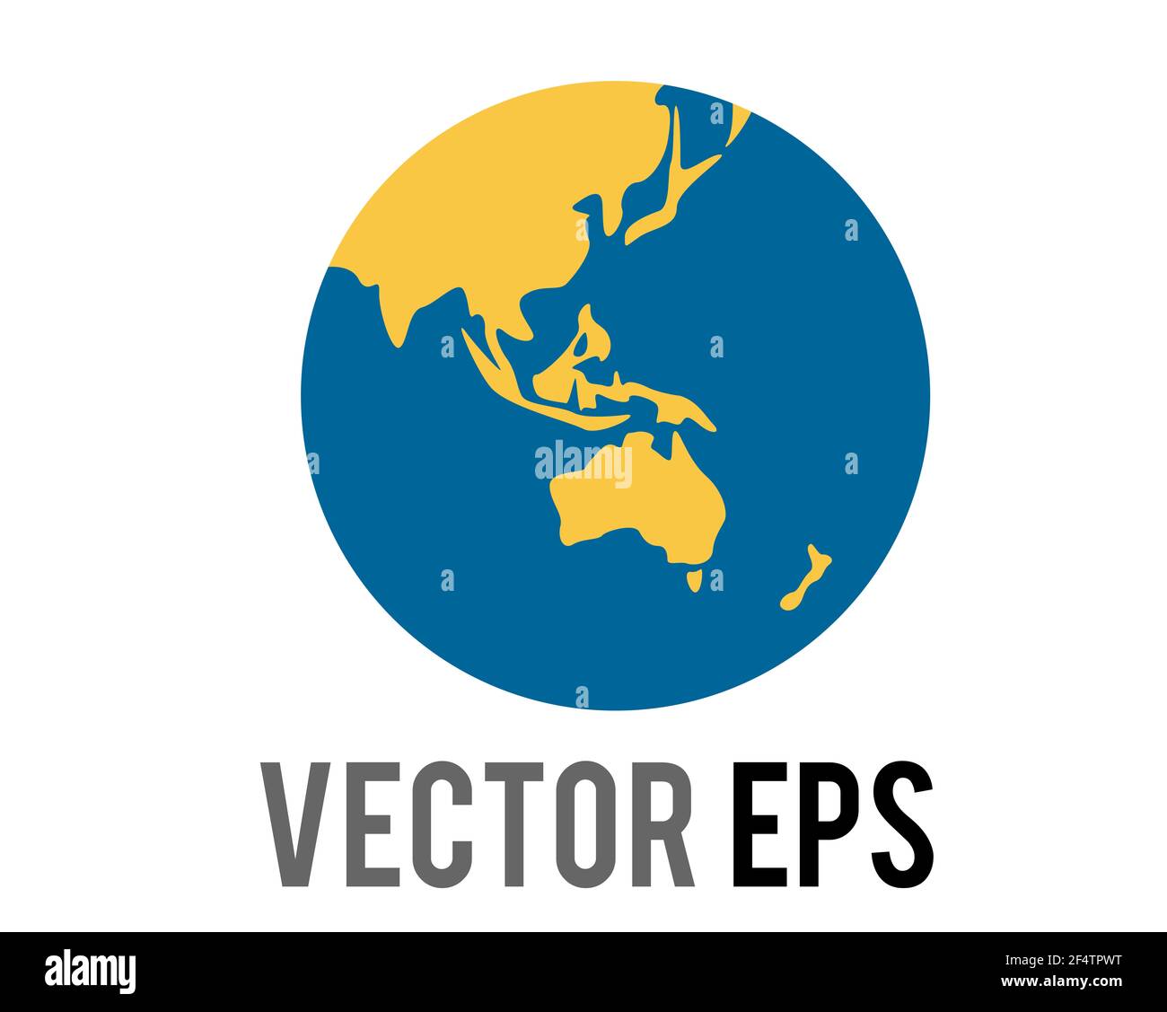 Earth globe showing pacific ocean hi-res stock photography and images ...