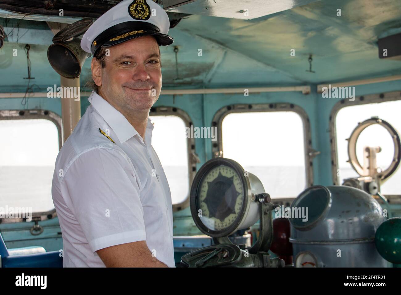 Ship captain uniform interior hi-res stock photography and images - Alamy