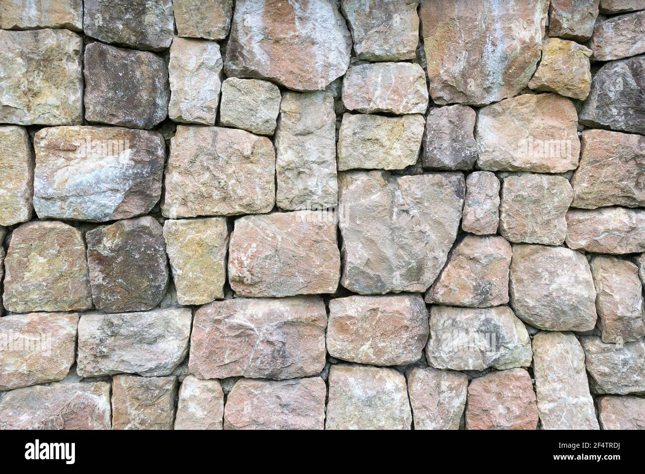 Natural stone wall texture for background Stock Photo - Alamy