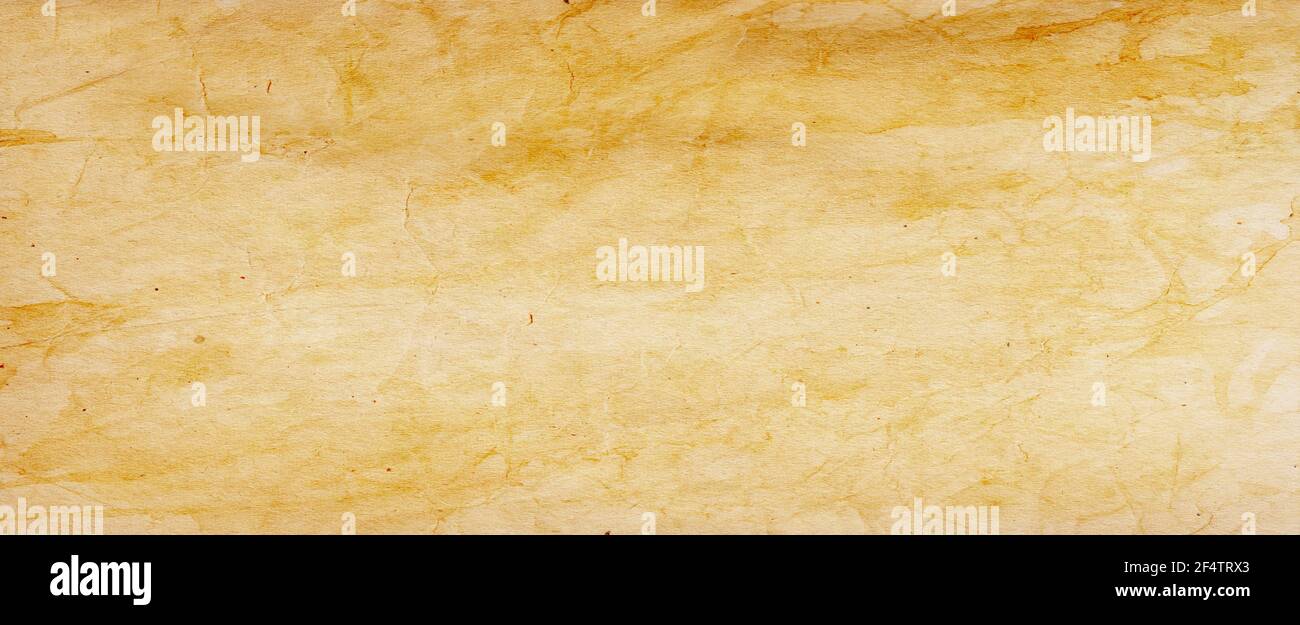 Old brown paper parchment background design with distressed vintage ...