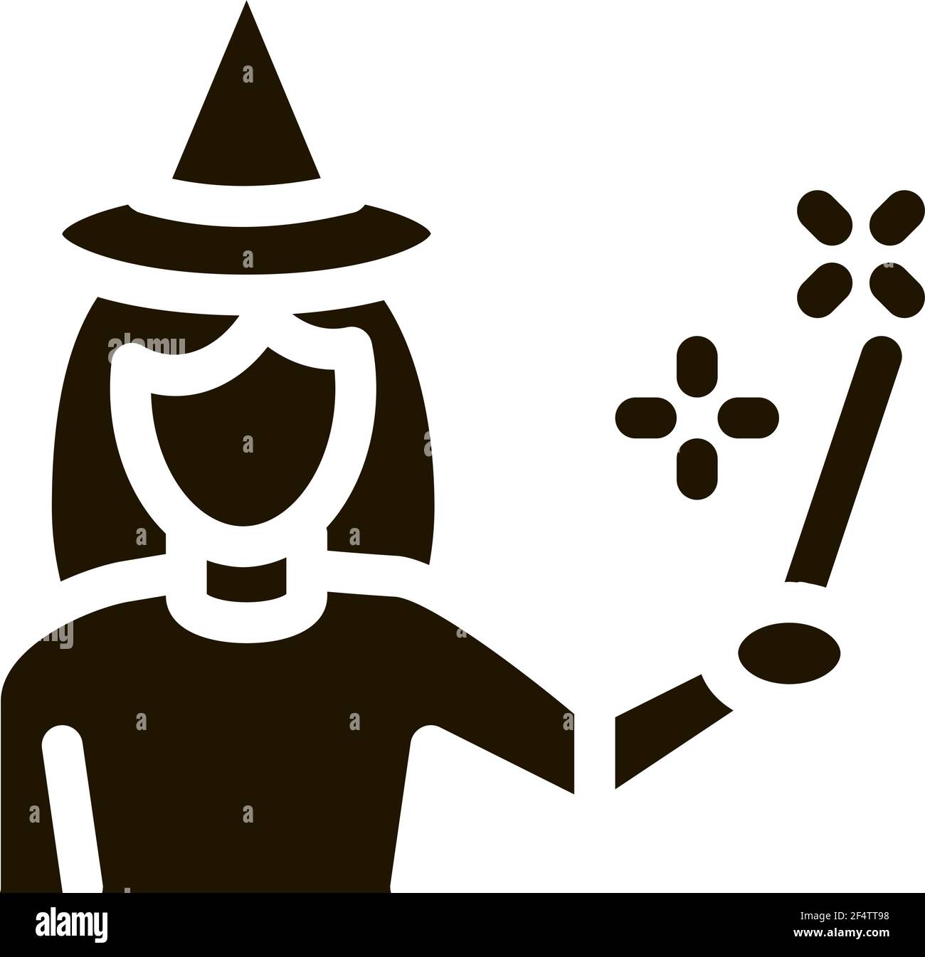 Sorcerer woman Cut Out Stock Images & Pictures - Alamy