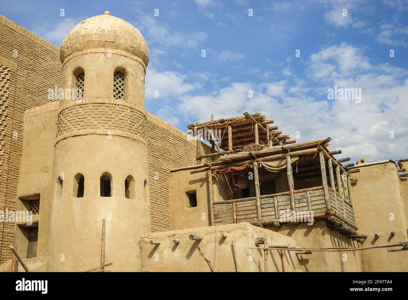 Ancient orient city (scenery to film "Nomads Stock Photo - Alamy