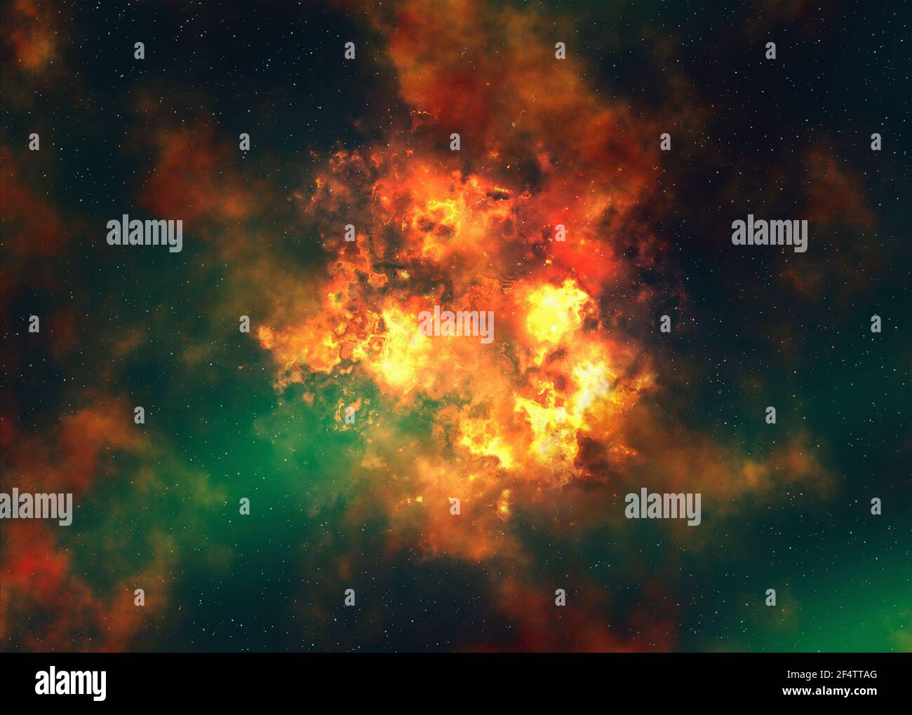bright explosion flash on a black backgrounds. fire burst+ Stock Photo ...