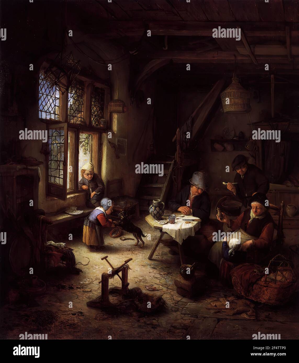 Peasant cottage interior hi-res stock photography and images - Alamy
